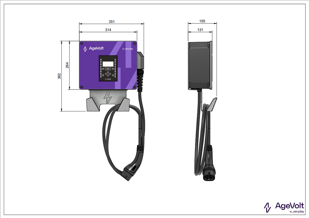 Wallbox One Slave – AgeVolt